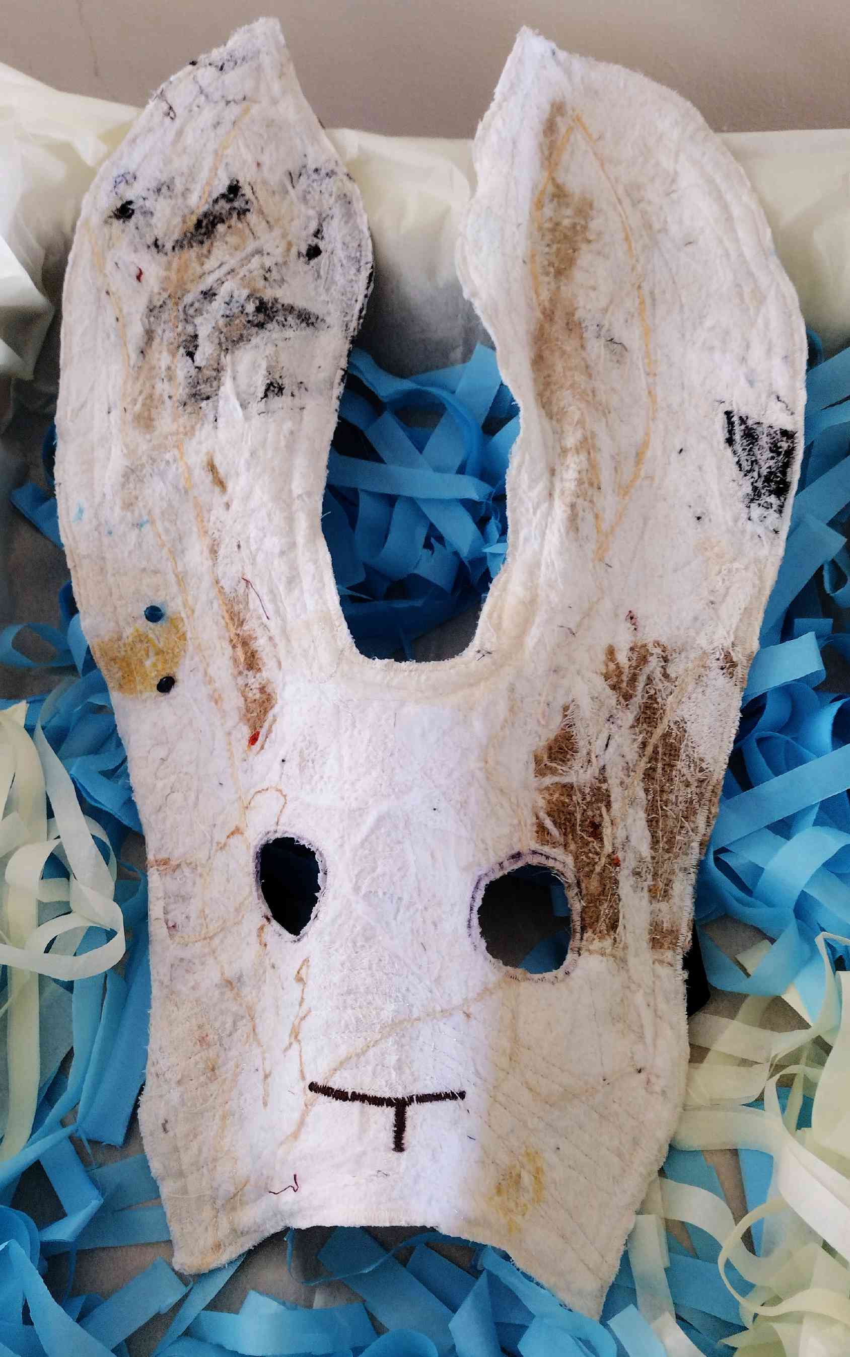 Hare mask packaging – FlagFly